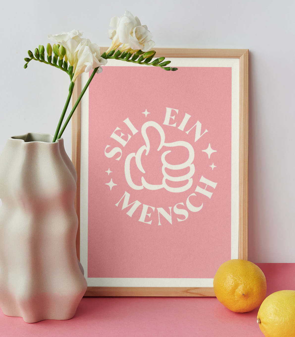 Prints – Sei ein Mensch